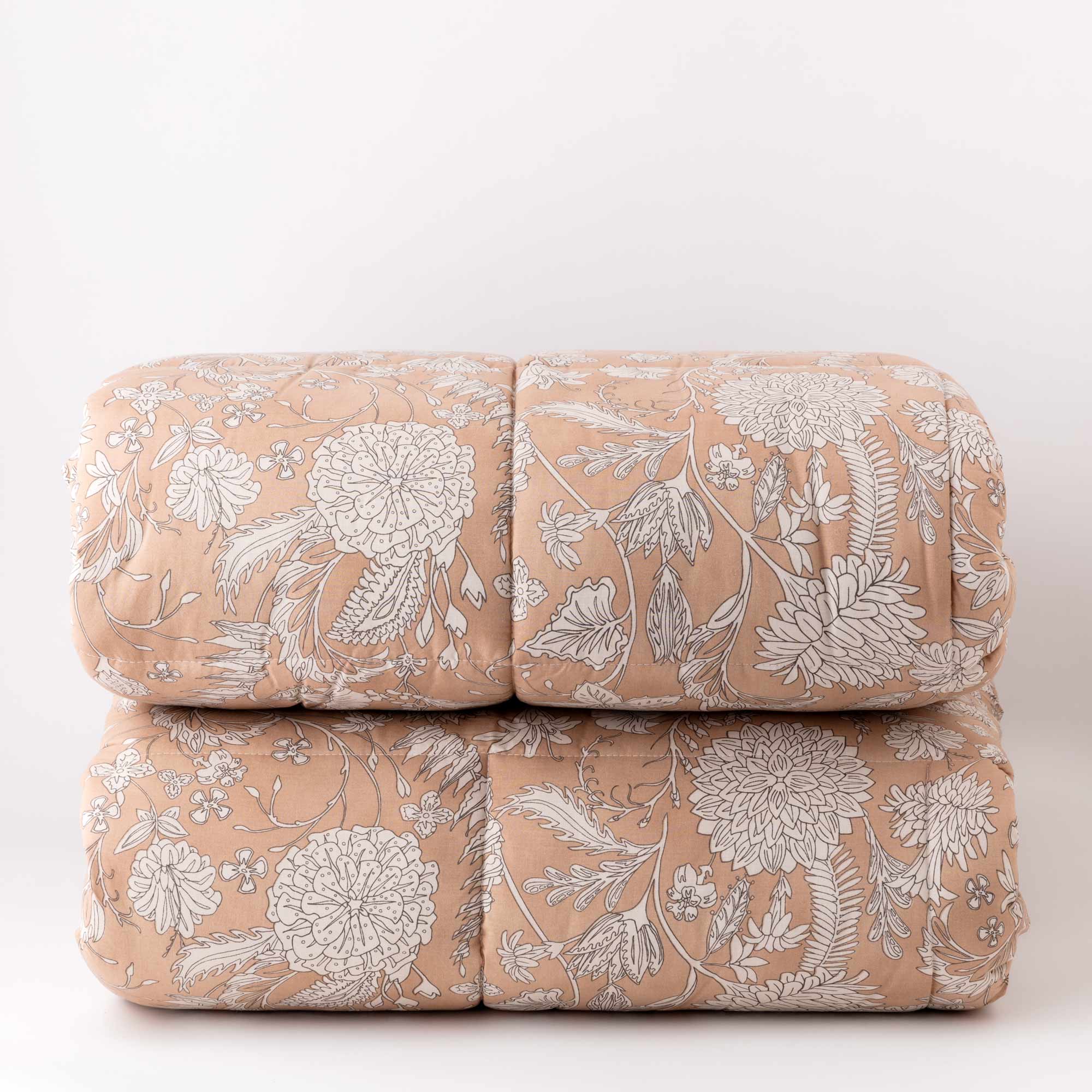 Trapunta in velluto matrimoniale beige - Musa | Riviera | Carillo Home ...